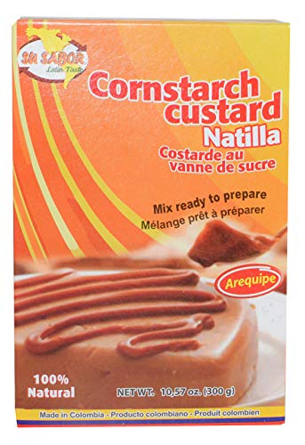 Su Sabor Corn Starch Custard with Caramel Natilla con Arequipe 10.57 O ...