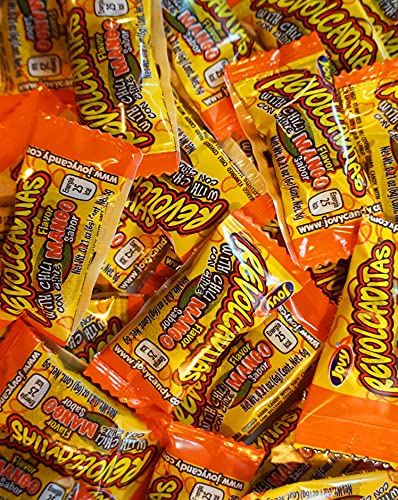 Jovy Revolcaditas Mango Flavor with Chili | Mexican Candy | 100 piece ...